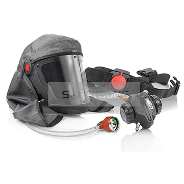 SATA Air Vision 5000 Air Fed Mask + Carbon Regulator 1000124 – Spray Guns